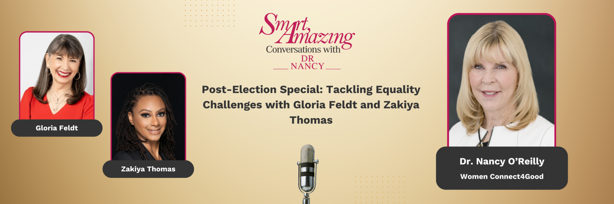 Post-Election Special: Tackling Equality Challenges with Gloria Feldt ...